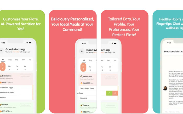 بهترین 10 اپلیکیشن رژیم غذایی با هوش مصنوعی
